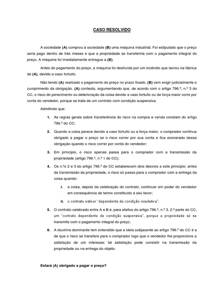Caso Resolvido (Interpretacao Da Lei) PDF | PDF | Justiça | Crime e ...
