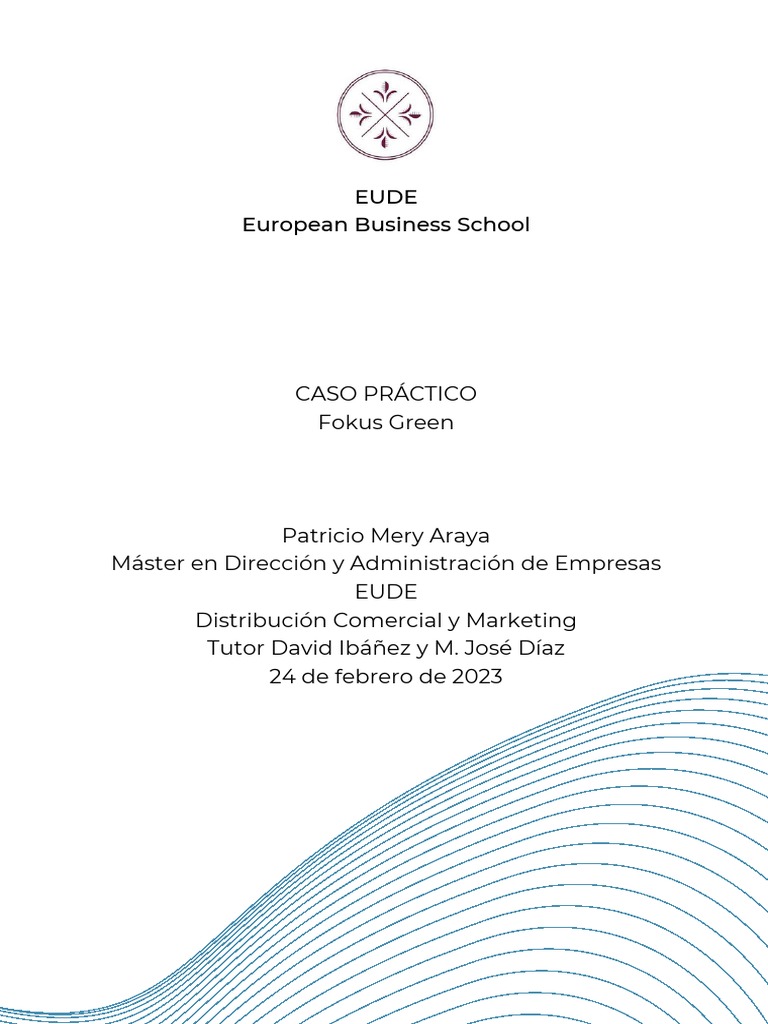 Caso Distribución Comercial y Marketing | PDF | Marketing | Logística