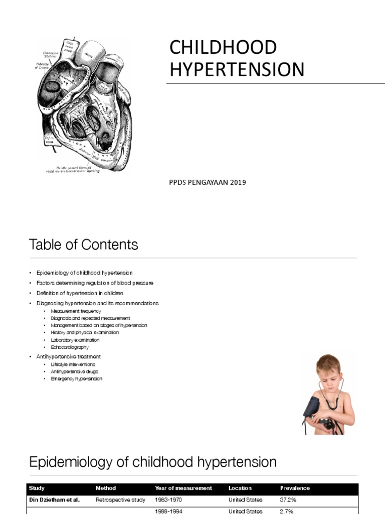 Hypertension in Children | Download Free PDF | Hypertension ...