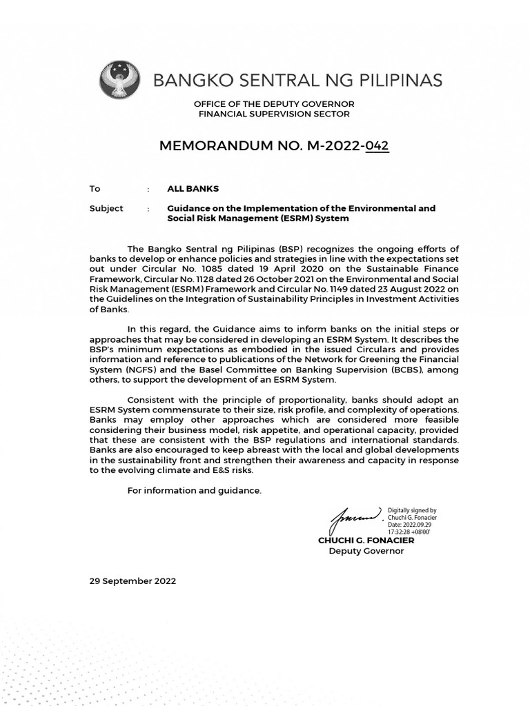 Memorandum No. M-2022 | PDF