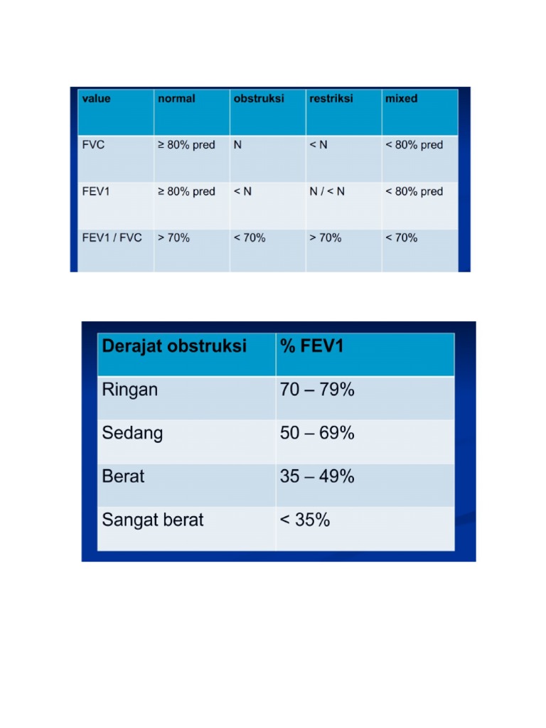 Slide Spirometri | PDF