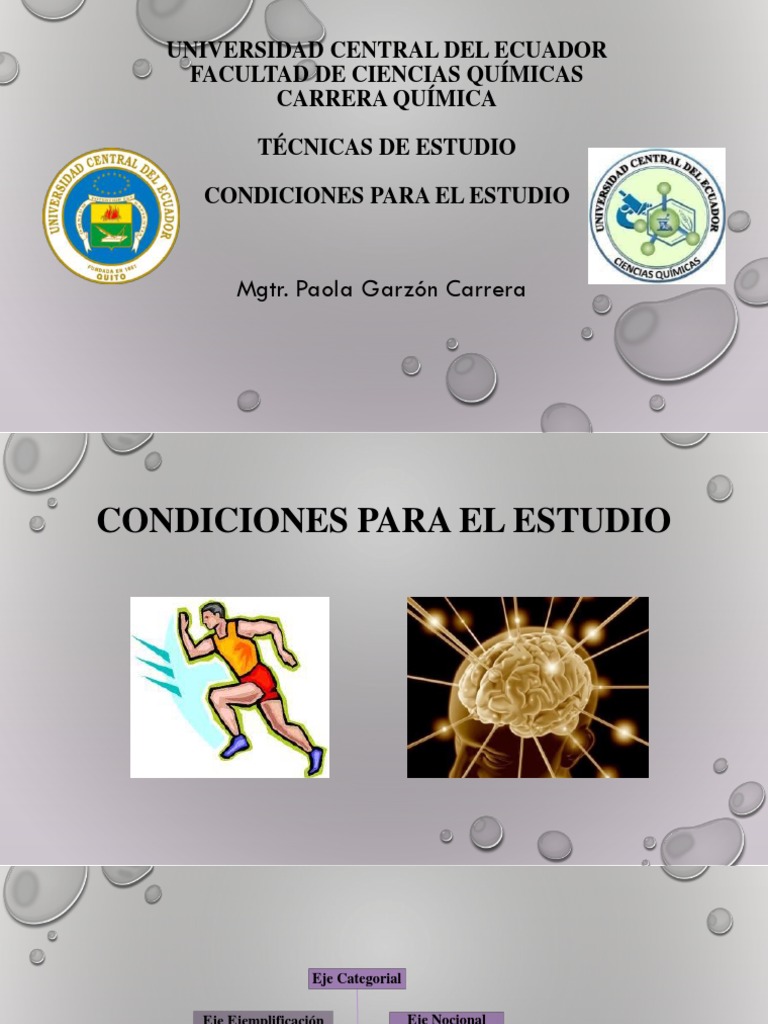 Condiciones para El Estudio | PDF | Dormir | Memoria