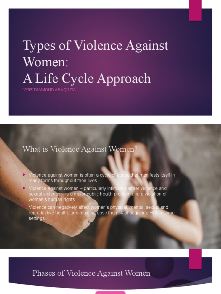 Types of Violence Against Women | PDF