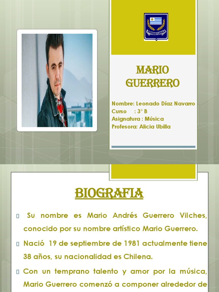 Mario Guerrero | PDF | Arte