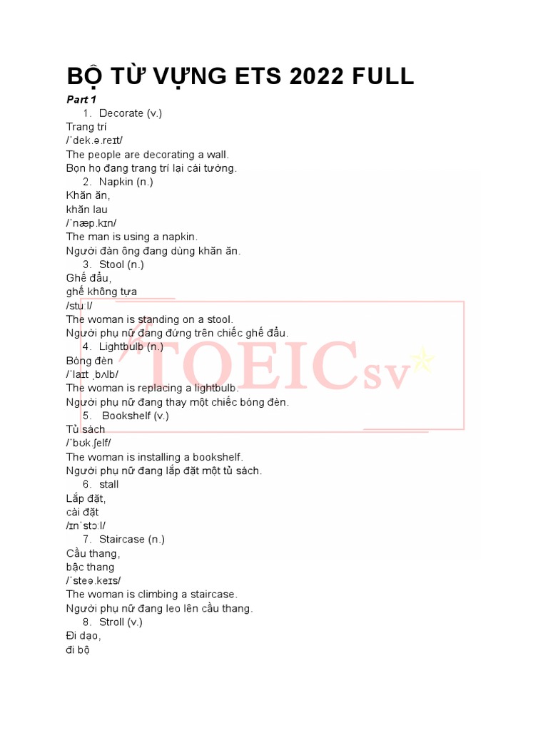 B T V NG Ets 2022 Full | PDF