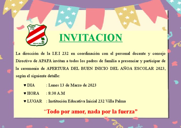 Bienvenida al nuevo año escolar 2023: Únete a nosotros para la ...