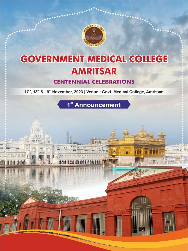 Centennial First-Announcement 2903231 | PDF