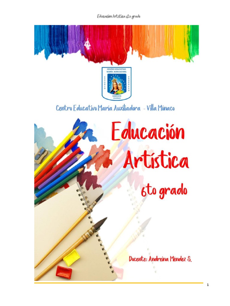 Libro de Educación Artística 6to Grado | PDF | Color | Títeres