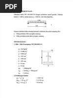 Perhitungan Rafter Pada Struktur Baja | PDF