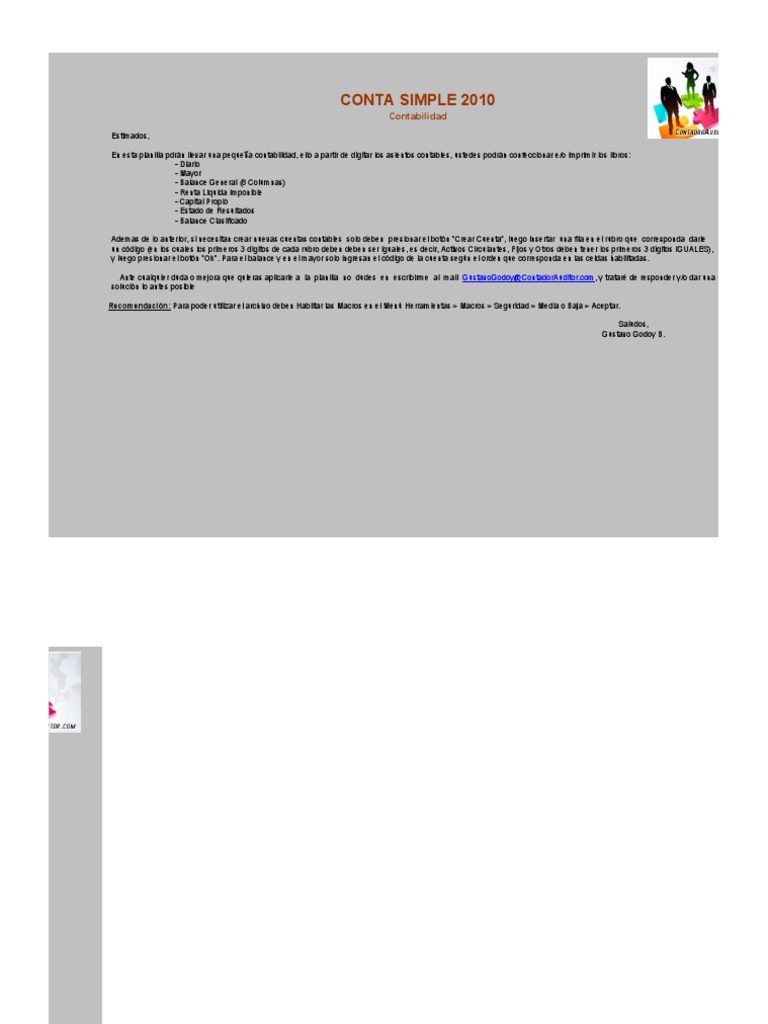 Descargar Contabilidad Conta Simple Gratis | PDF | Salario | Impuestos