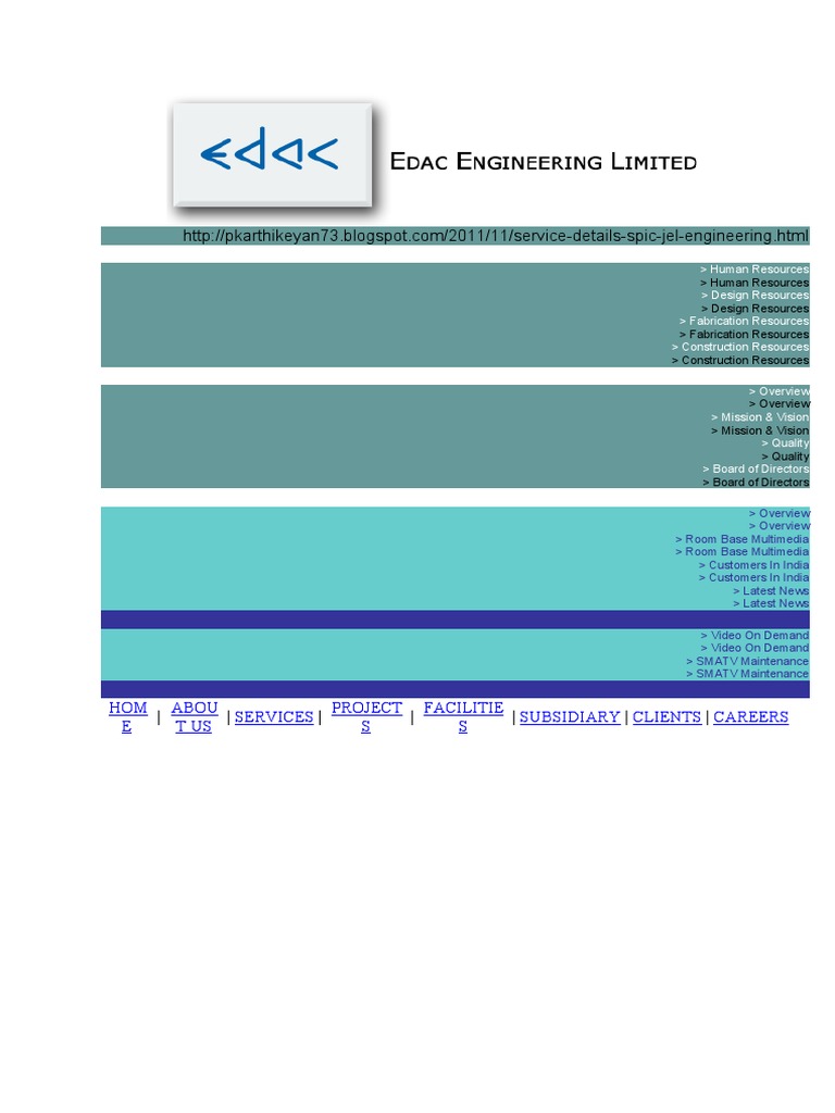 EDac Projects | PDF | Oil Refinery | Petroleum Industry