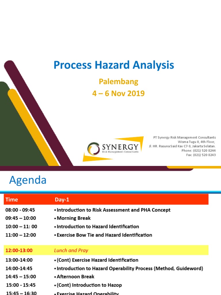 PHA Training - Day 3 | PDF | Risk | Systems Engineering