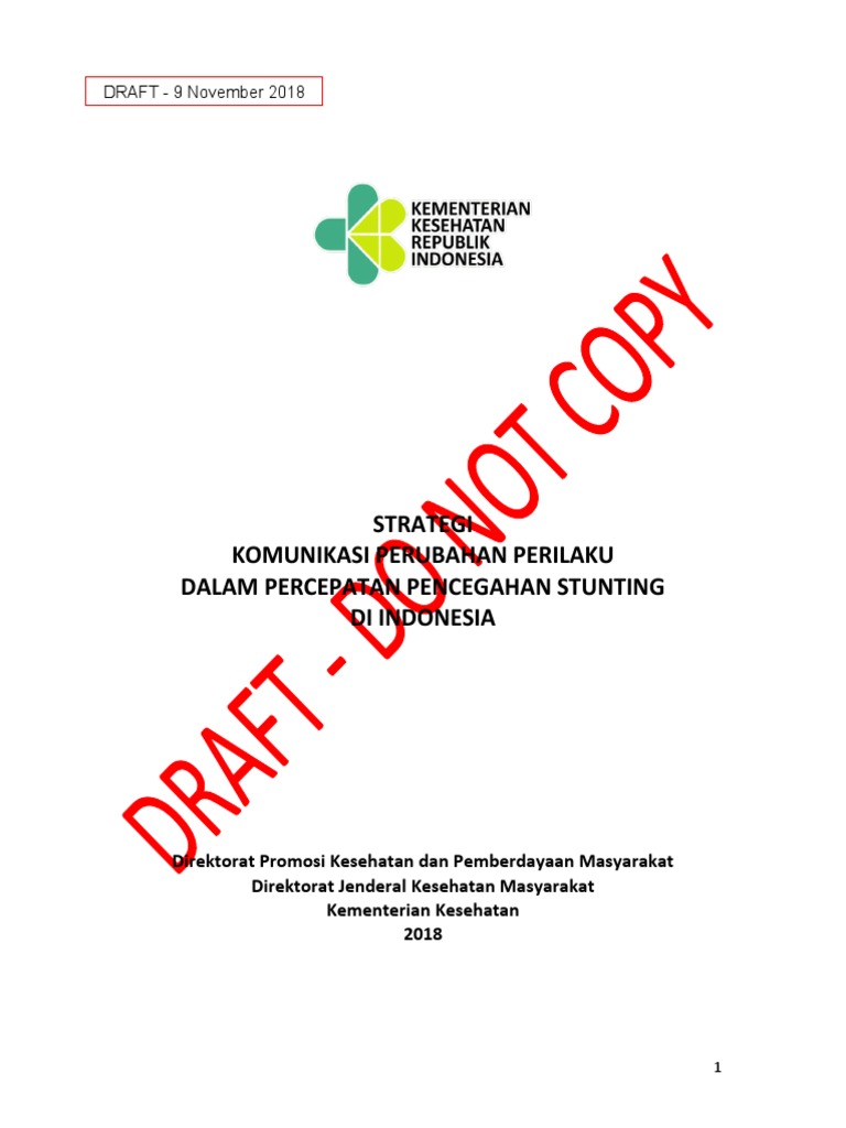 DRAF STUNTING | PDF