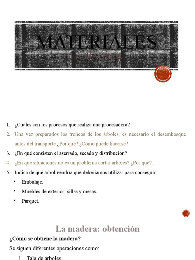 02 Madera - Obtencion y Gestión | PDF | Madera | Arboles