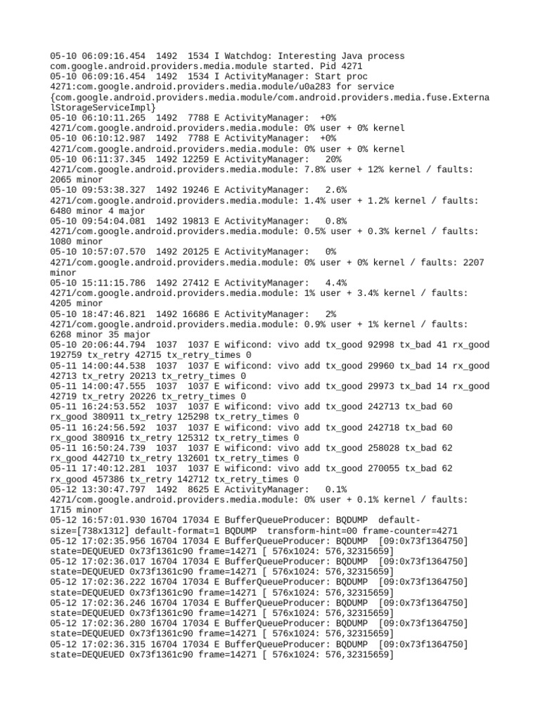 Log | PDF | Office Equipment | Operating System Families
