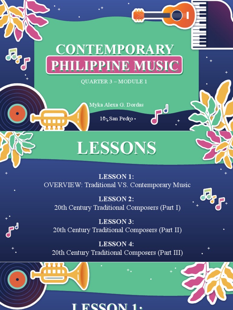 Music Q3 - Module 1 | PDF | Performing Arts | Entertainment