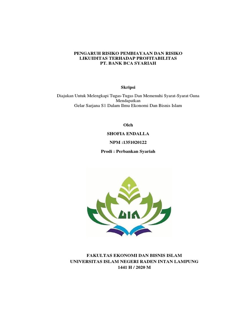 SKRIPSI 1,2, Dapus PDF | PDF