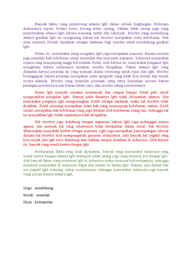 Essay LGBT | PDF