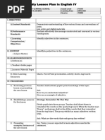 Visual Arts Lesson Plan - Grade 5 ACTs | PDF | Lesson Plan | Design