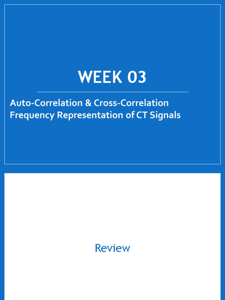 Lecture Slides - Week-03 Fourier Series and Fourier Transform PDF | PDF ... Lecture Slides - Week-03 Fourier Series and Fourier Transform PDF | PDF ...