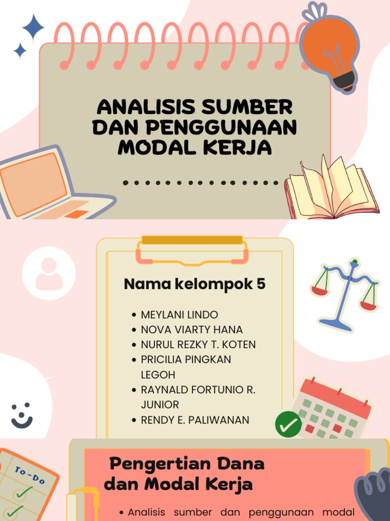 Analisis Sumber Dan Penggunaan Modal Kerja PDF | PDF
