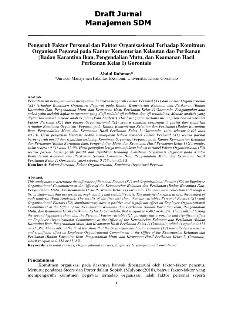 Draft Jurnal | PDF | Sains & Matematika