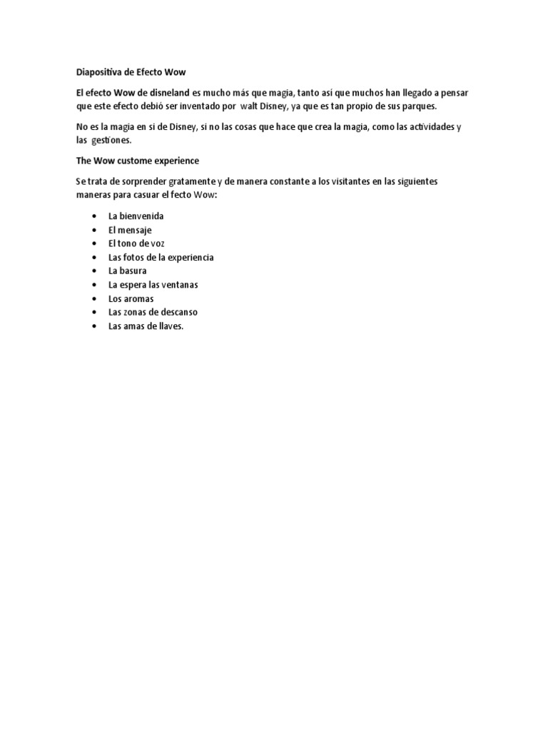 Diapositiva de Efecto Wow | PDF