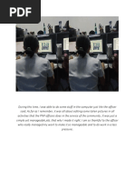 Work Immersion Reflection | PDF | Learning | Employment