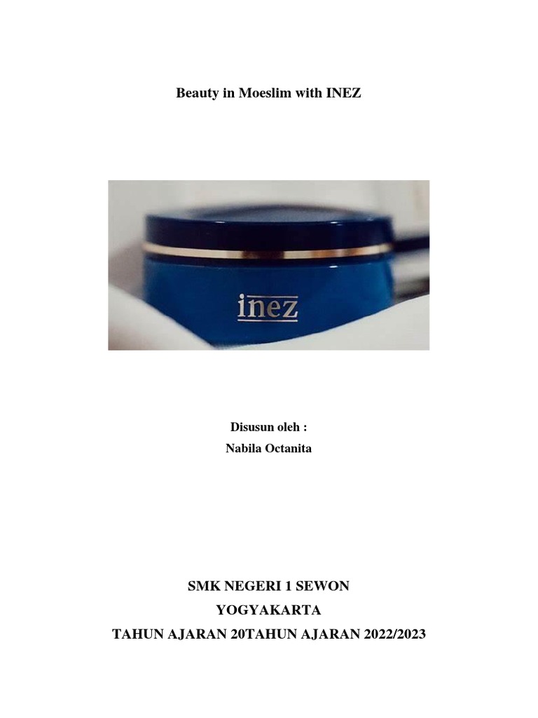 Proposal Beauty in Moeslim With INEZ PDF | PDF