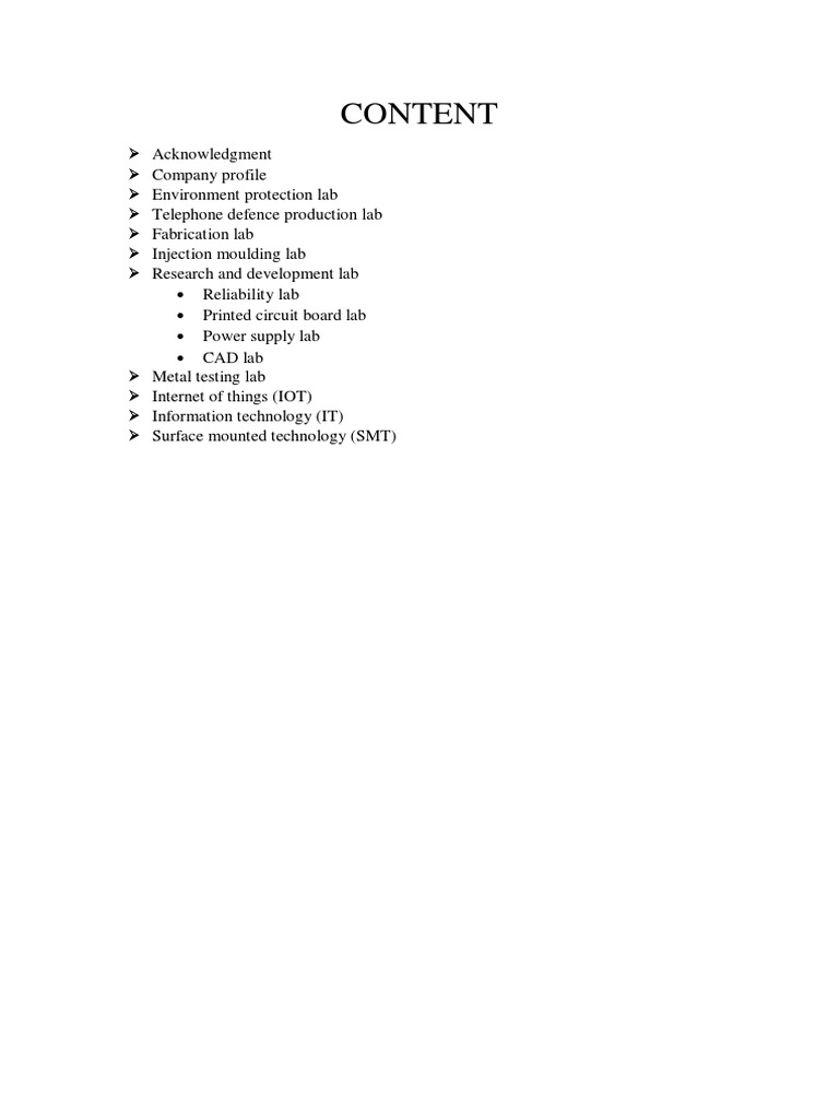 ITI Limited Internship Report Overview | PDF | Metal Fabrication ...