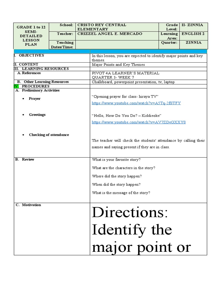 Identifying Key Themes in English 2 | PDF | Behavior Modification ...