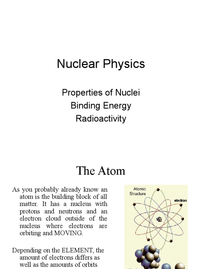 Nuclear Physics | PDF | Science & Mathematics