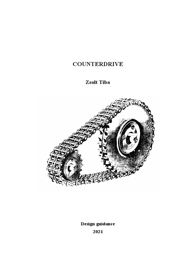 Counterdrive Design Guidance 2021 | PDF | Belt (Mechanical) | Machines