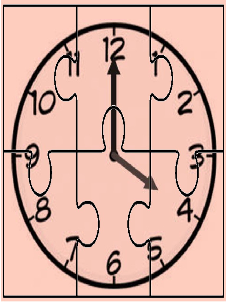 Puzzle Clock | PDF