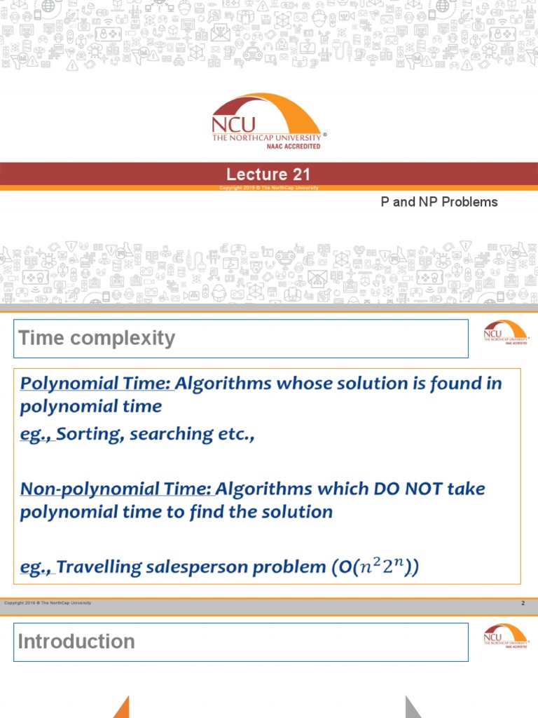 P and NP | PDF | Time Complexity | Computational Complexity Theory