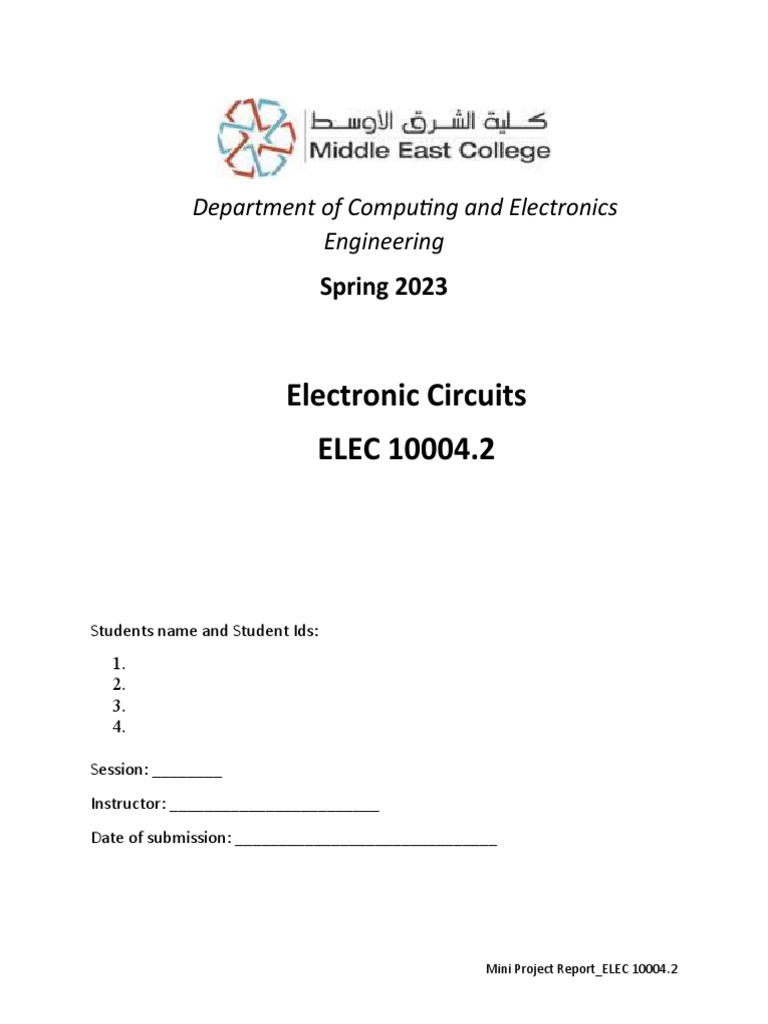 Mini Project Report | PDF Mini Project Report | PDF