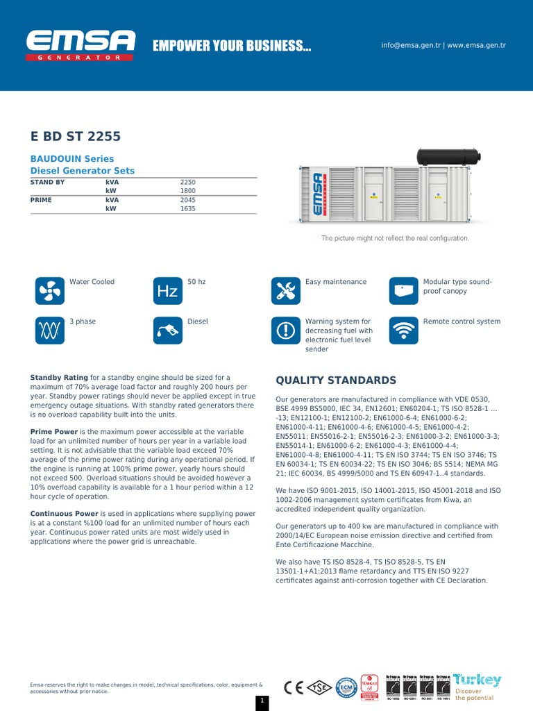 Esma - E-Bd-St-2255 | PDF | Diesel Engine | Engines