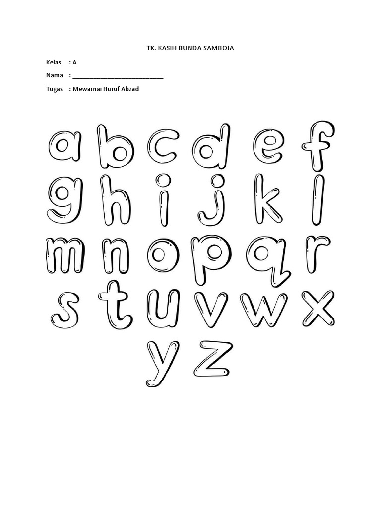 Abc Mewarnai | PDF