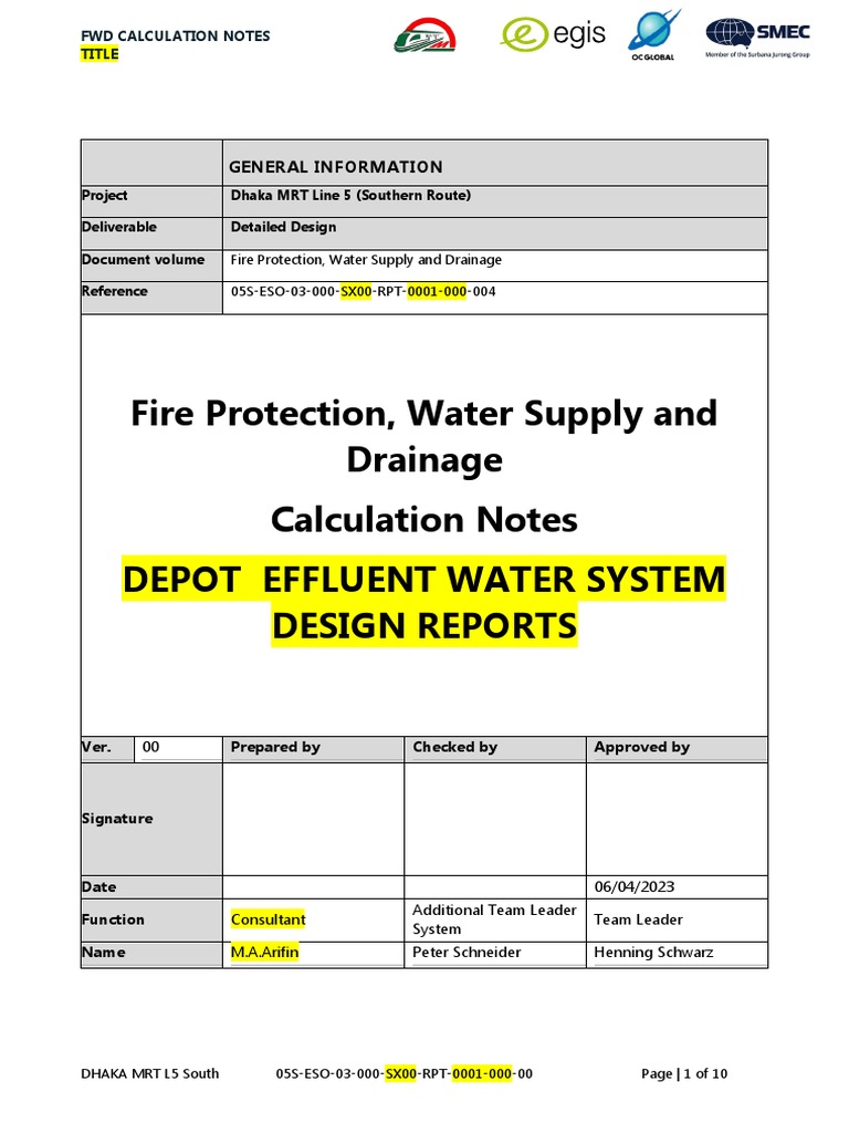 ETP Design Reports | PDF | Sewage Treatment | Waste
