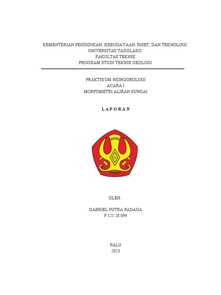 Morfometri Daerah Aliran Sungai DAS | PDF