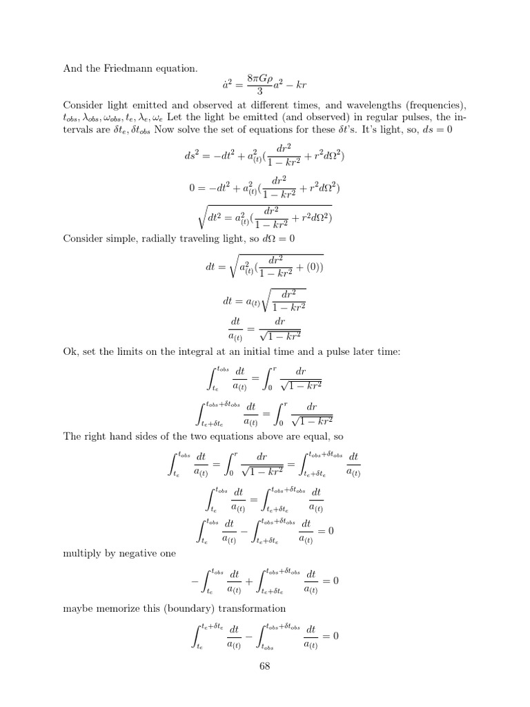 Introduction To General Relativity Solutions 71-75 | PDF | Horizon ...