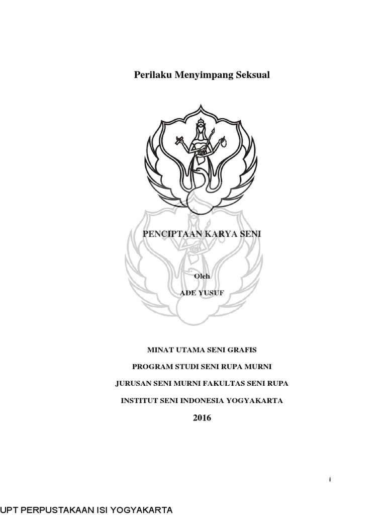 Seni Grafis: Perilaku Menyimpang | PDF