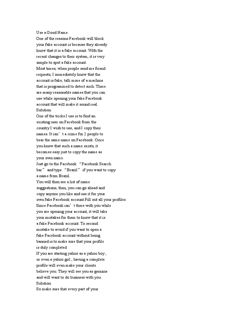 Avoid FB Block | PDF | Facebook | Web 2.0