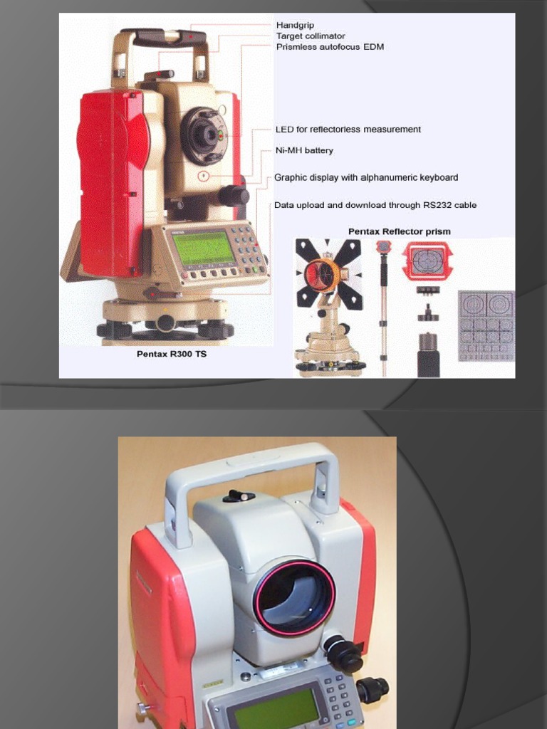 Components of TS | PDF | Surveying | Optics