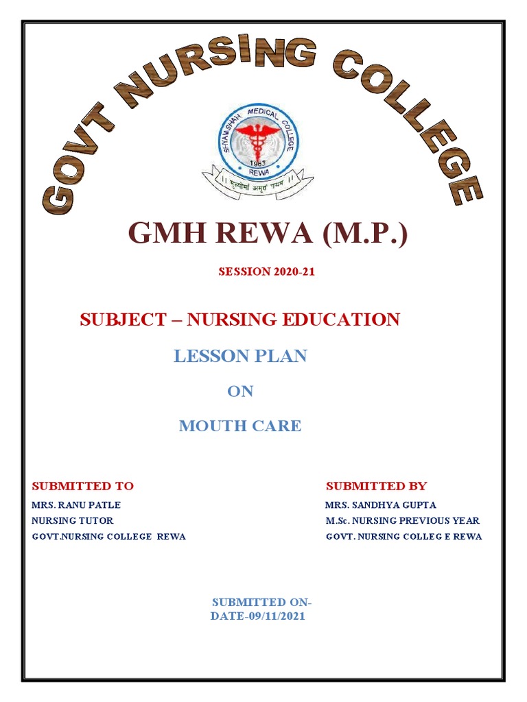 Lesson Mouth Sandhya | PDF