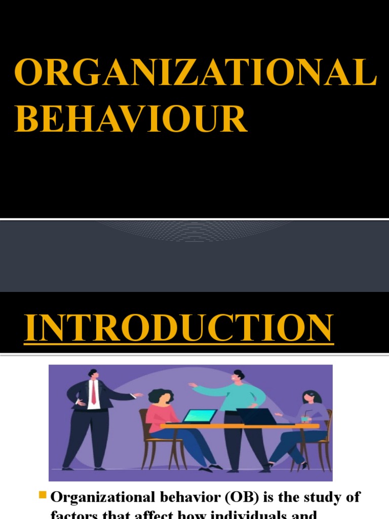 Organizational Behaviour Sandhya Pdf Organizational Behavior Behavior