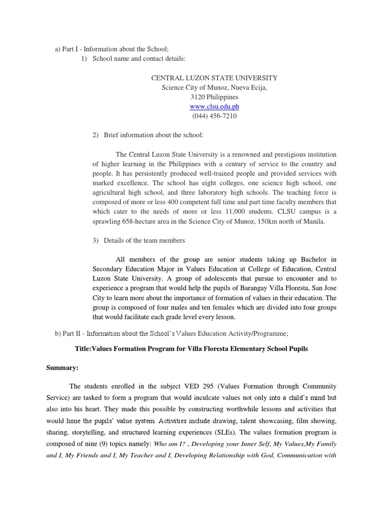 Entry - SEAMEO Values Formation Program | PDF | Teachers | Prayer