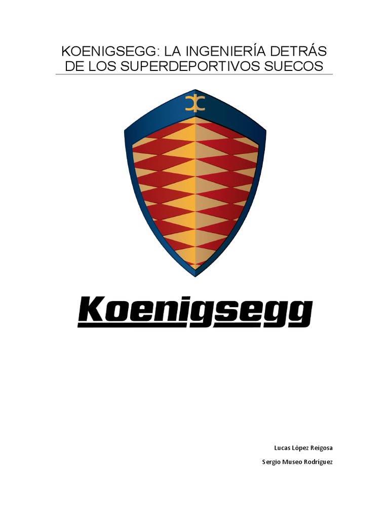 Koenigsegg 2 | PDF | Transmisión manual | Coche