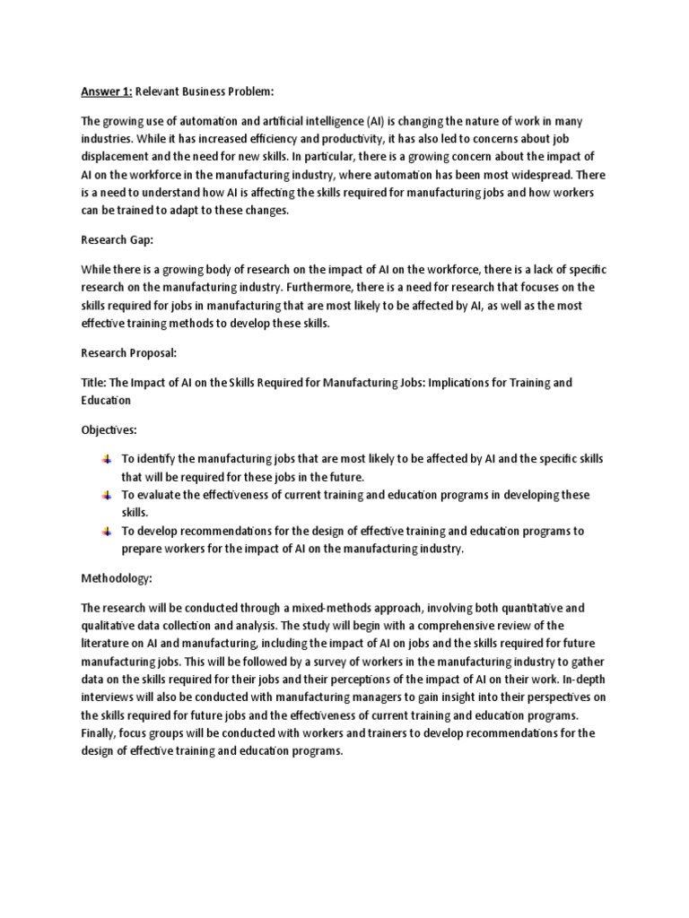 Research Methodology | PDF | Artificial Intelligence | Intelligence (AI) & Semantics