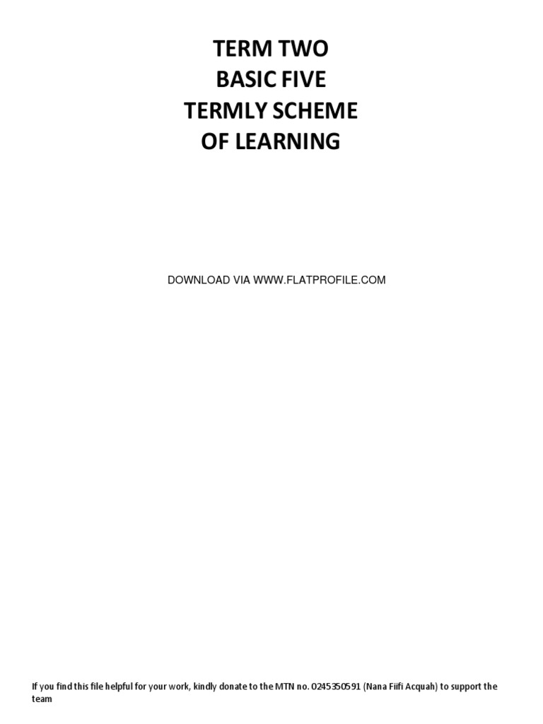 Term 2 Basic 5 TSOL | PDF | Word | World Wide Web